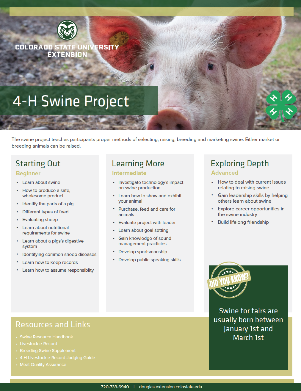 Livestock – Douglas County Extension