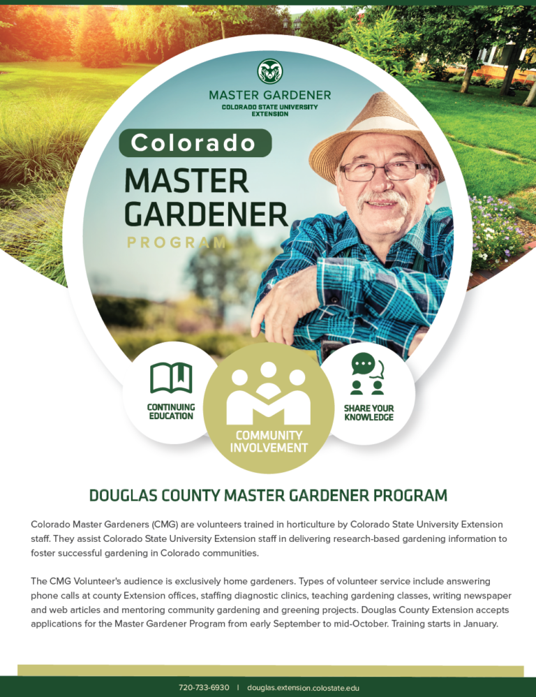 Colorado Master Gardener – Douglas County Extension